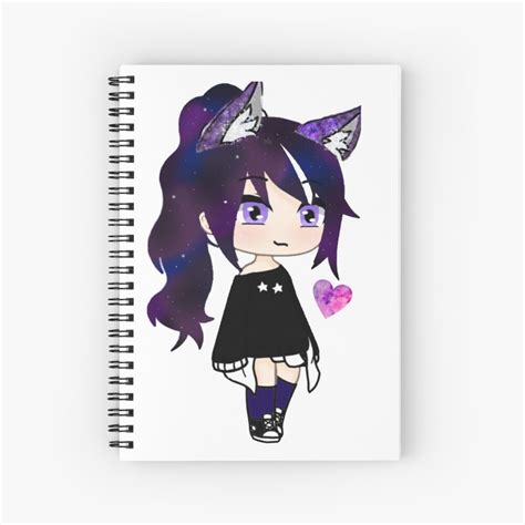 Gacha Life Design Gacha Life Series Glmm Spiral Notebook For Sale
