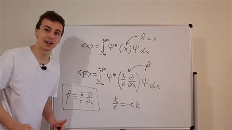 position and momentum operators and expectation values youtube