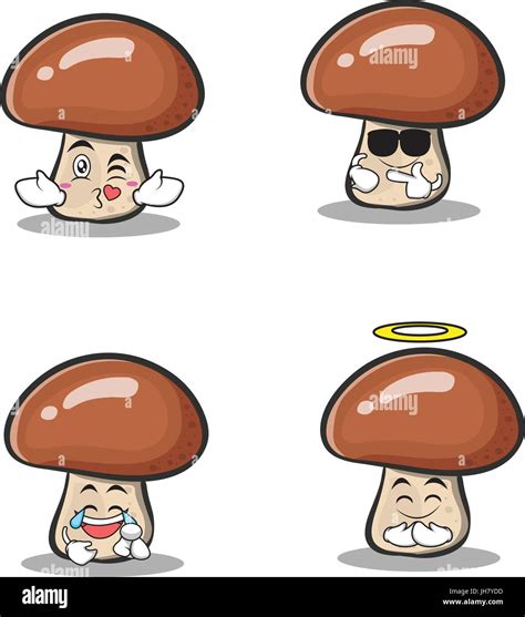 Tongue Mushroom Stock Vector Images Alamy