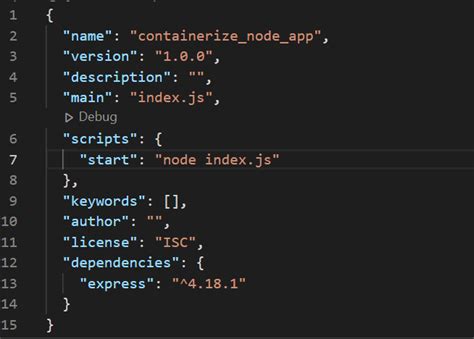how to containerize node application using docker by tejas gupta