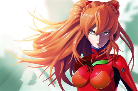 2560x1700 Angry Neon Genesis Evangelion Asuka Langley Soryu Chromebook
