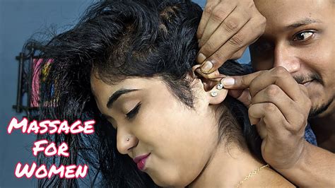 Gentle Hand Relaxing Massage For Women Oil Head Massage For Stress