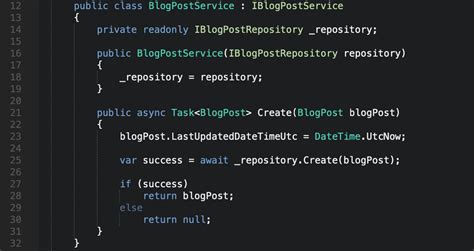 crud via entity framework s in memory database c asp