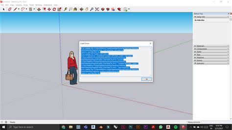 my plugins are not loading in sketchup 2020 when i run the program