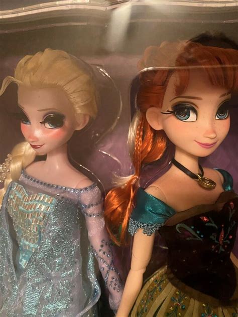 Disney Harrods Frozen Elsa Anna Dolls 17 Set Limited Edition 100 Bnib
