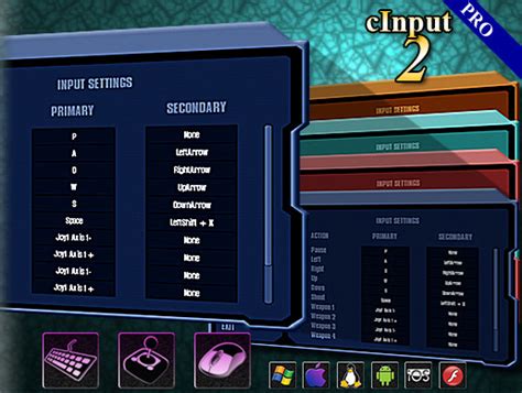 cinput pro game assets for unity and unreal engine