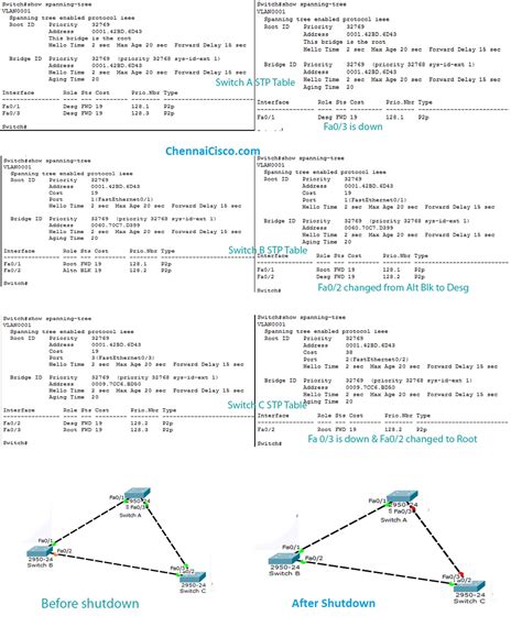 how spanning tree protocol stp works in packet tracer topology