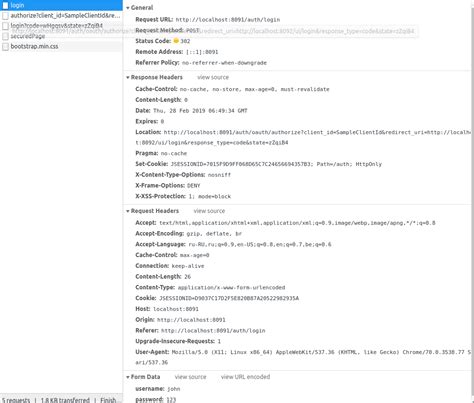 java spring security sso works only in incognito mode