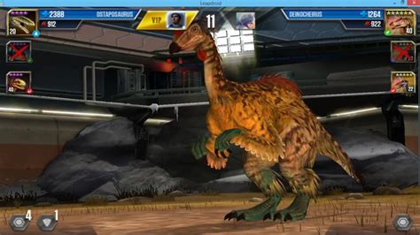 Jurassic World The Game Land Vs Cenozoic Player Duel Battle 10