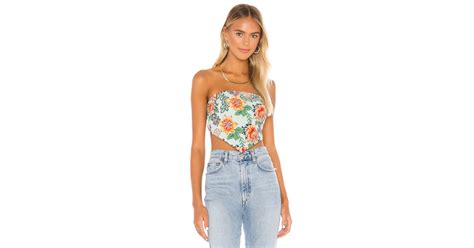 Superdown Sophia Bandana Top The Bandana Top Trend You Will See