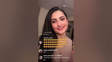 Sassy Poonam Hot 🥵 Instagram Live 🍑 Sassypoonaminstagramreels