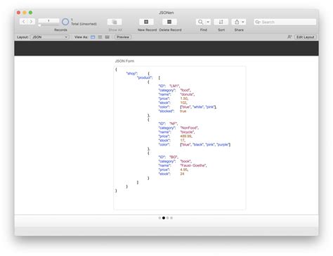 mbs blog with json in excellent form