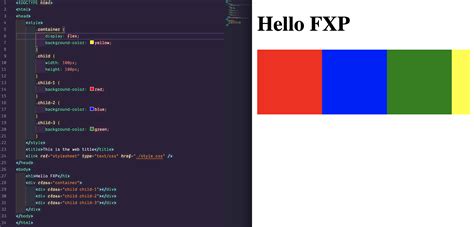css עבודה עם flexbox תכונת ה flex direction fxp