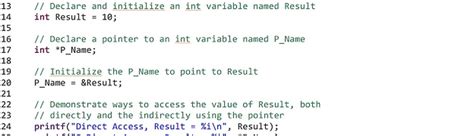 c programming pointers basic tutorial with examples