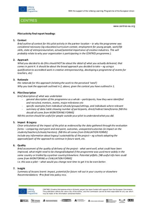 Monitoring And Evaluation Report Template 2 Templates Example