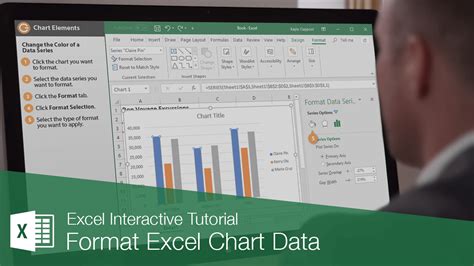 format excel chart data customguide
