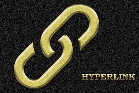 what is hyperlink concept of hyperlink and relevance of hyperlinks for