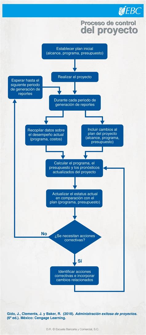 Proceso De Control Del Proyecto Gestión De Proyectos Proyectos