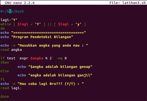 program bash shell sederhana agus mohamad universitas negeri gorontalo