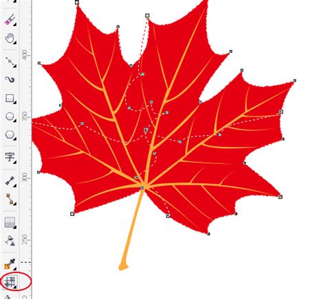 coreldraw x7中网状填充工具的运用 coreldraw中文网站