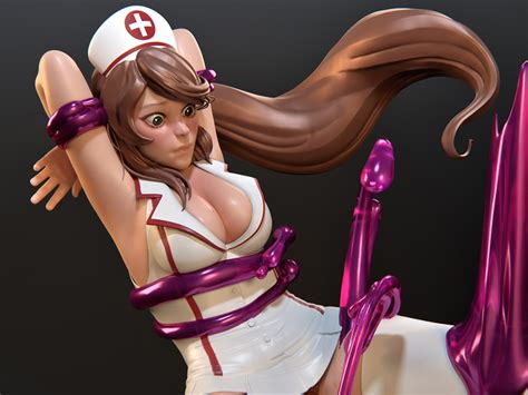 Akali Sexy Nurse League Of Legend Fanart Zbrushcentral
