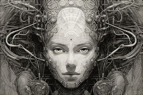 The Singularity First Sentient Artificial Intelligence Digital Art By