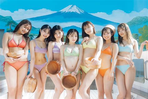 ババババンビ、圧倒的顔面偏差値を誇る7人が銭湯ビキニで『裸の付き合い』！ 2023年3月22日 エキサイトニュース