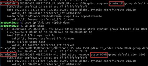 manage network interfaces from linux terminal with the ip command i