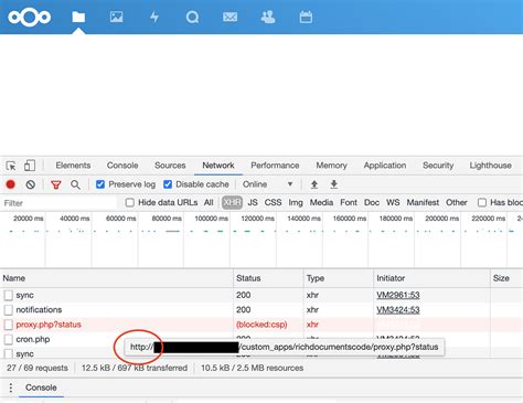 nextcloud via reverse proxy and built in collabora not working