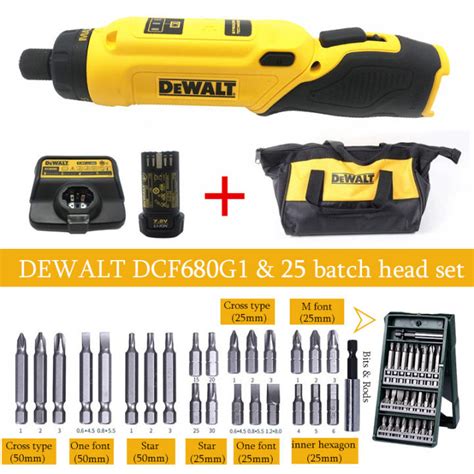 Dewalt Dcf680 Mini Electric Screwdriver Set Smart Cordless Electric