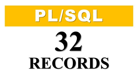 pl sql tutorial 32 introduction to pl sql record datatype in oracle