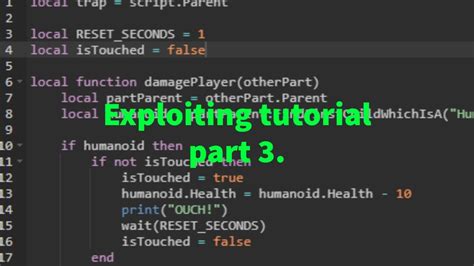 roblox exploiting scripting part 2 semi advanced youtube