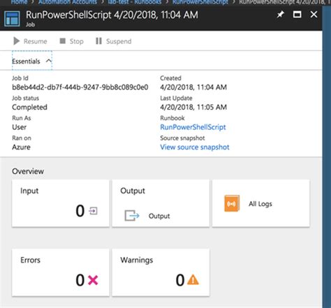 building your first azure automation runbook microsoft certified