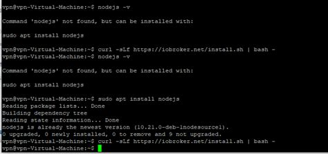 installation iobroker auf ubuntu 20 04