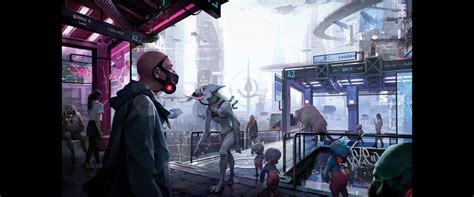 Seoul 2040 Siwoo Kim R Cyberpunk