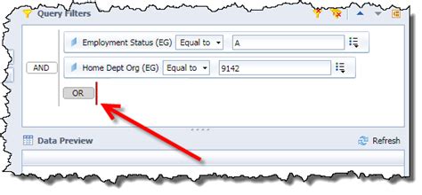 how can i create complex conditions called query filters by nesting