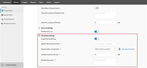 outil de copie shadow de fichiers manageengine device control plus