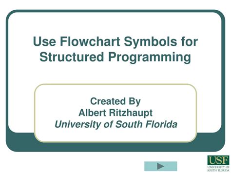 ppt use flowchart symbols for structured programming