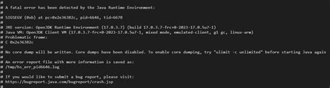 fatal java runtime errors programming chief delphi