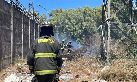 Incendio De Pastizales En Concepción Afecta A Subestación Eléctrica De