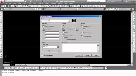 autocad creating blocks youtube