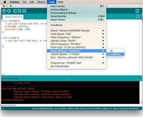 esp8266 thing development board hookup guide