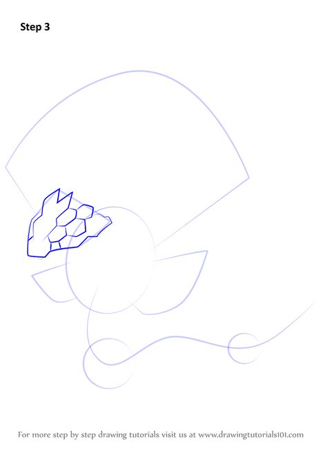 How To Draw Zygarde From Pokemon Pokemon Step By Step