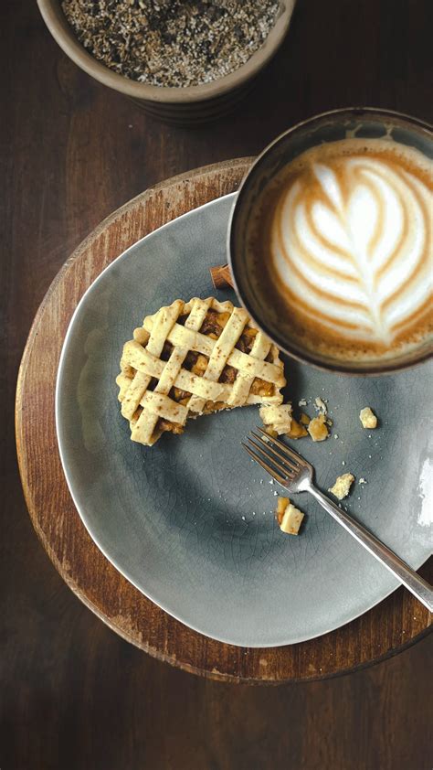 무료 이미지 식기류 위 너 멜란지 Espressino 코르 타도 플레이트 평평한 흰색 Single Origin