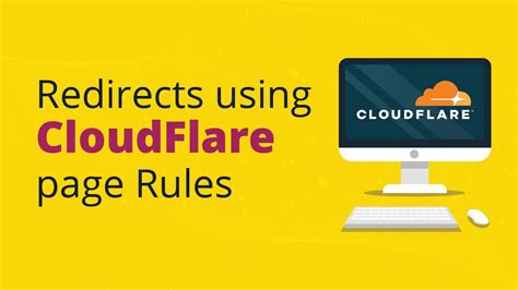 how to redirect or forward domains using cloudflare page rules youtube
