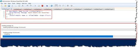 unable to find package providers nuget azure lessons