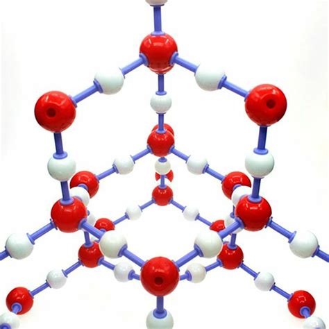 sio2 crystal structure model 23mm series silicon dioxide covalent