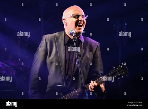 Singer Midge Ure Of British Band Ultravox Performs On Stage In Bochum