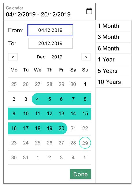 react date picker range npm